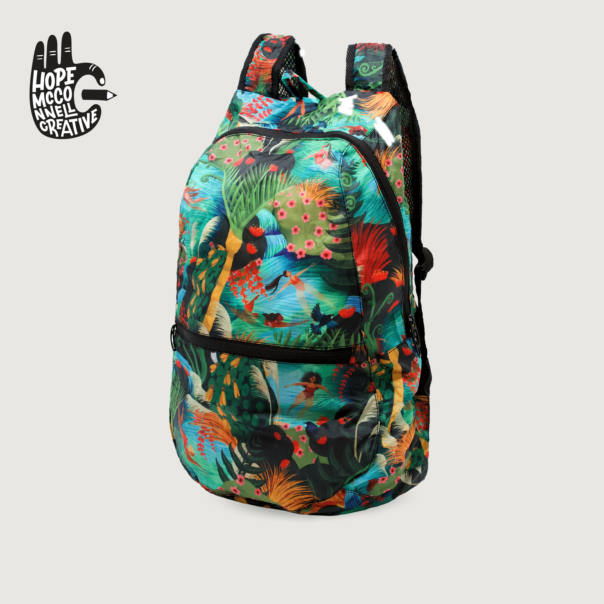Packable Backpack - Wāhine in Water – Moana Road