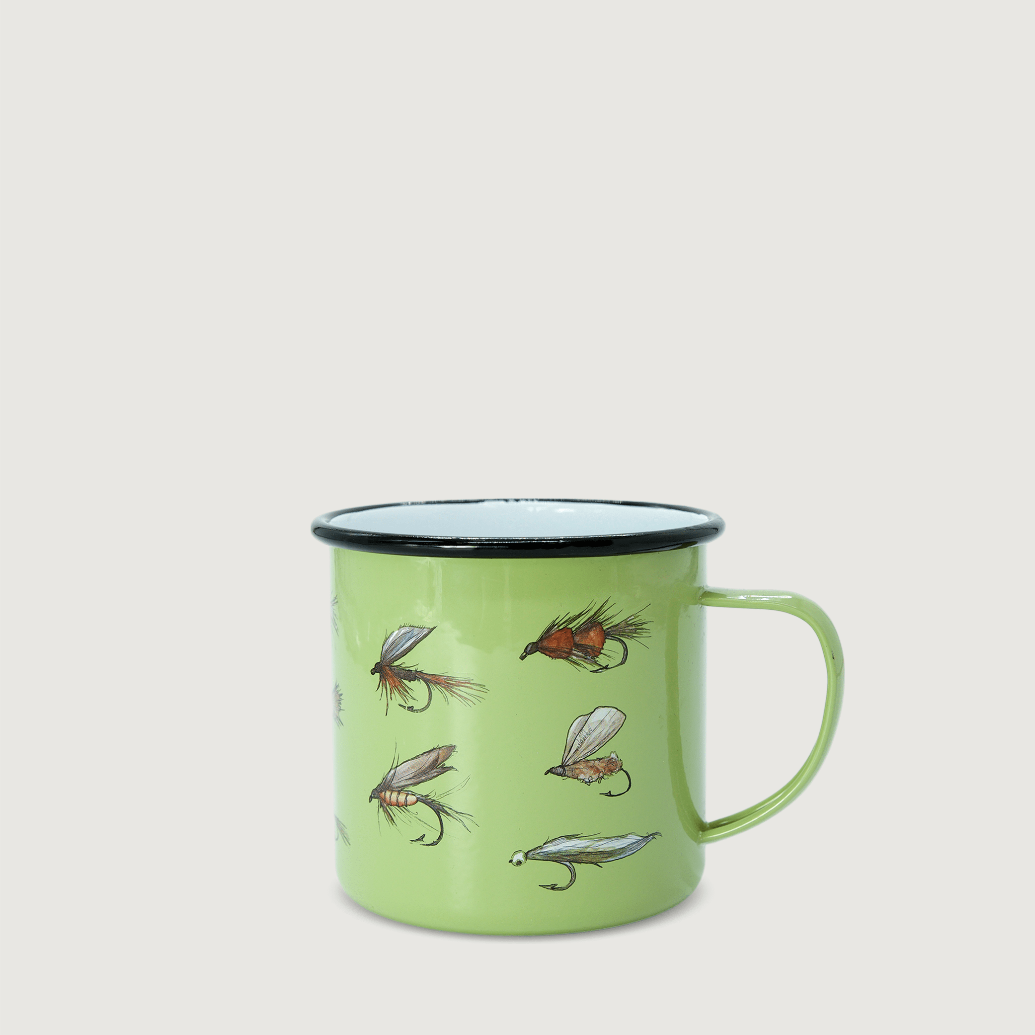 Fly Fishing Enamel Mug - Moana Road Homeware