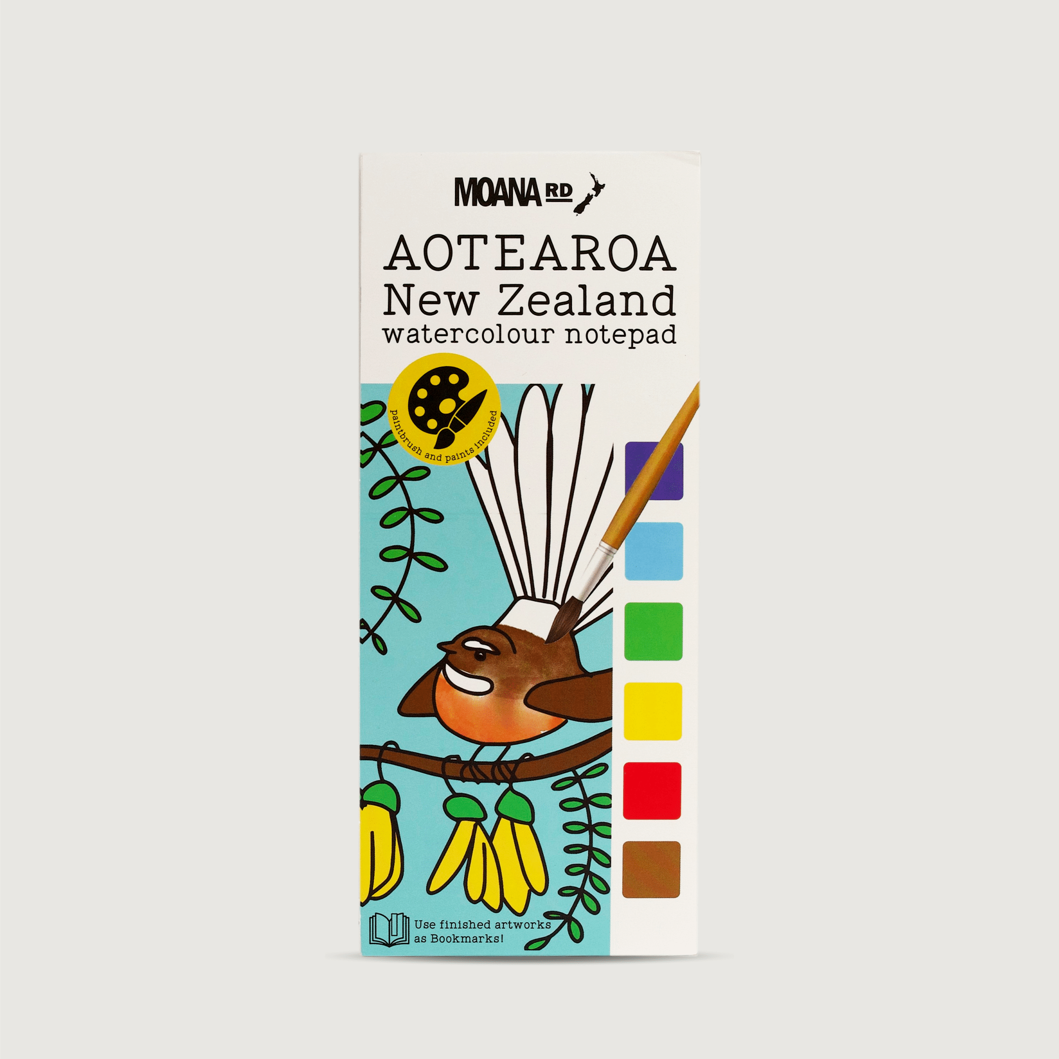 Watercolour Notebook - Moana Rd – Moana Road