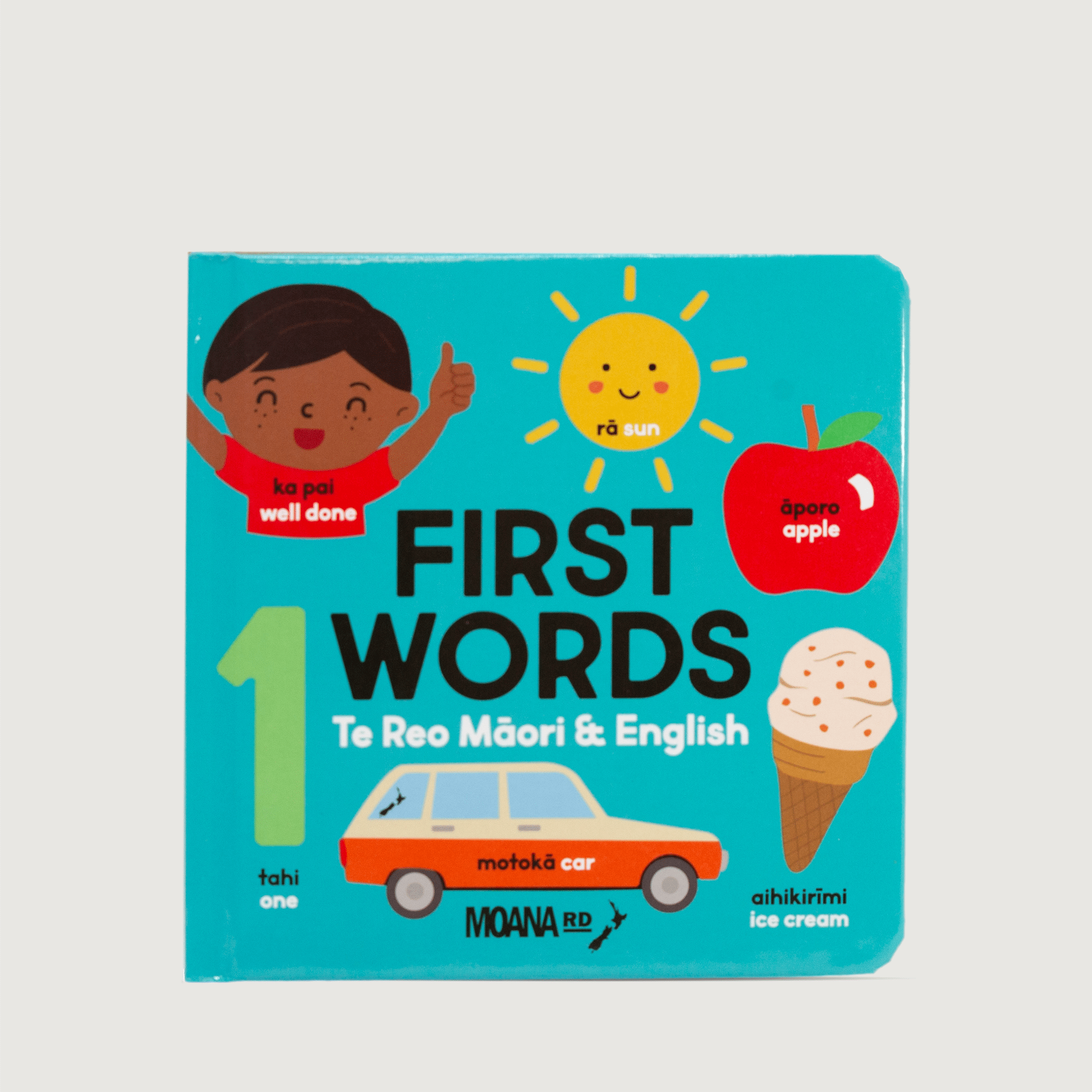 Te Reo Māori First Words Book - Moana Road Kids