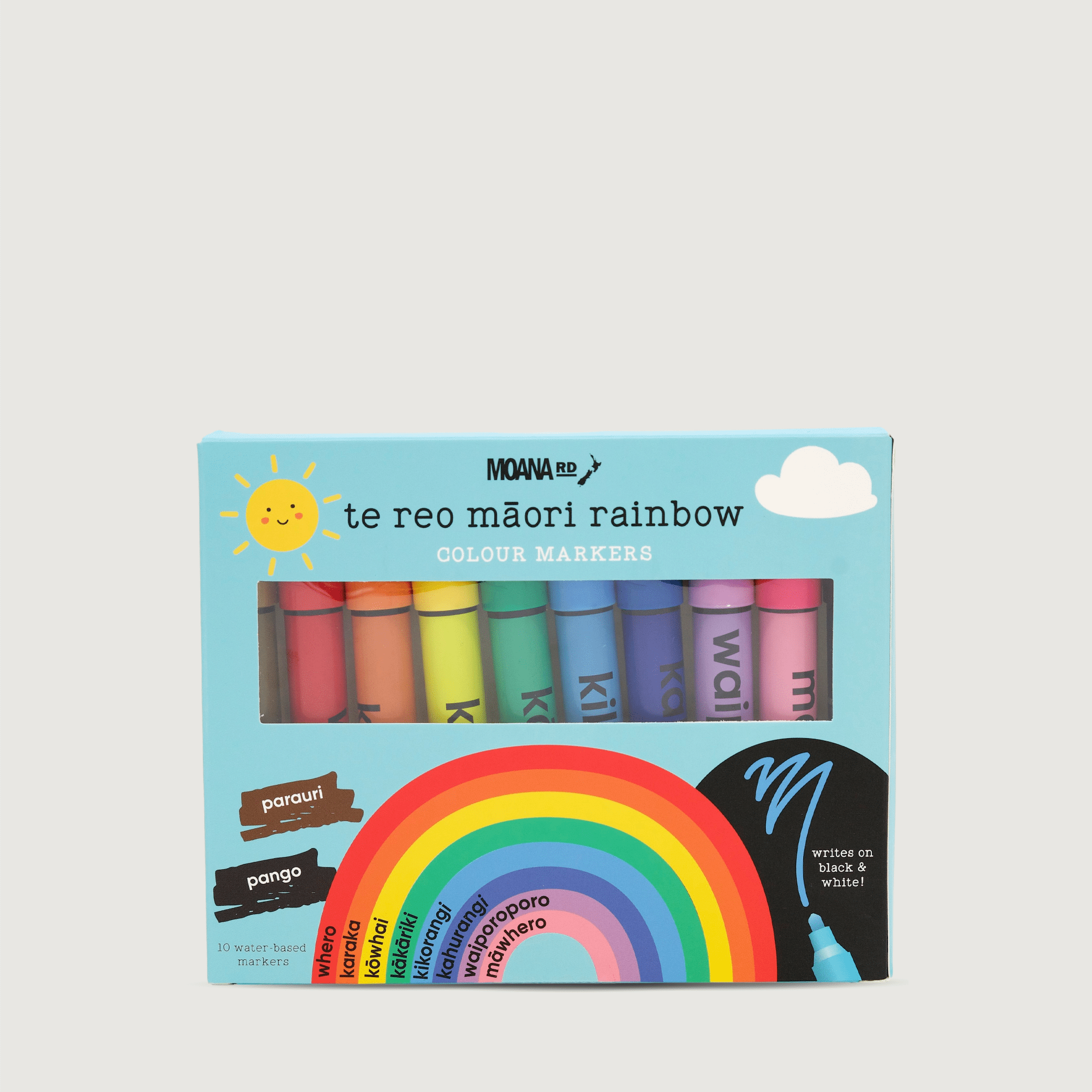 Te Reo Māori Rainbow Markers - Moana Road