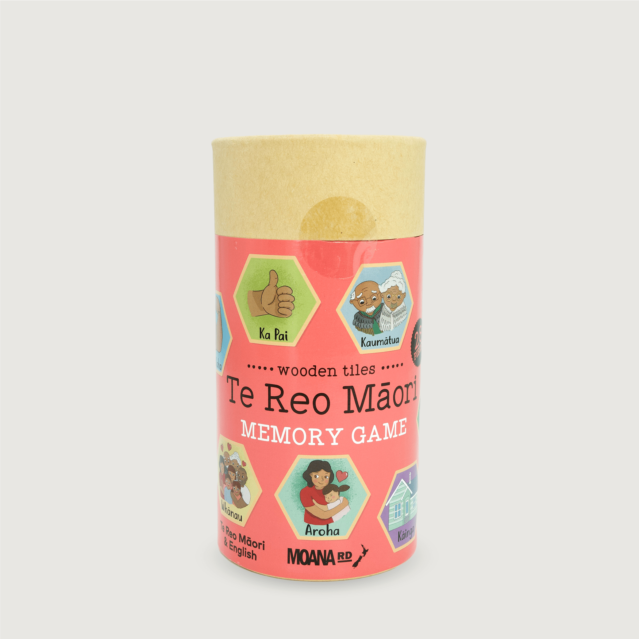 Te Reo Māori Memory Game - Moana Road Kids